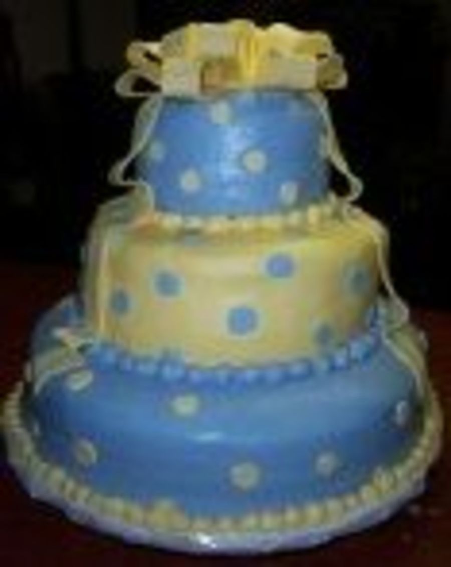 Vegas Dots Cake - CakeCentral.com