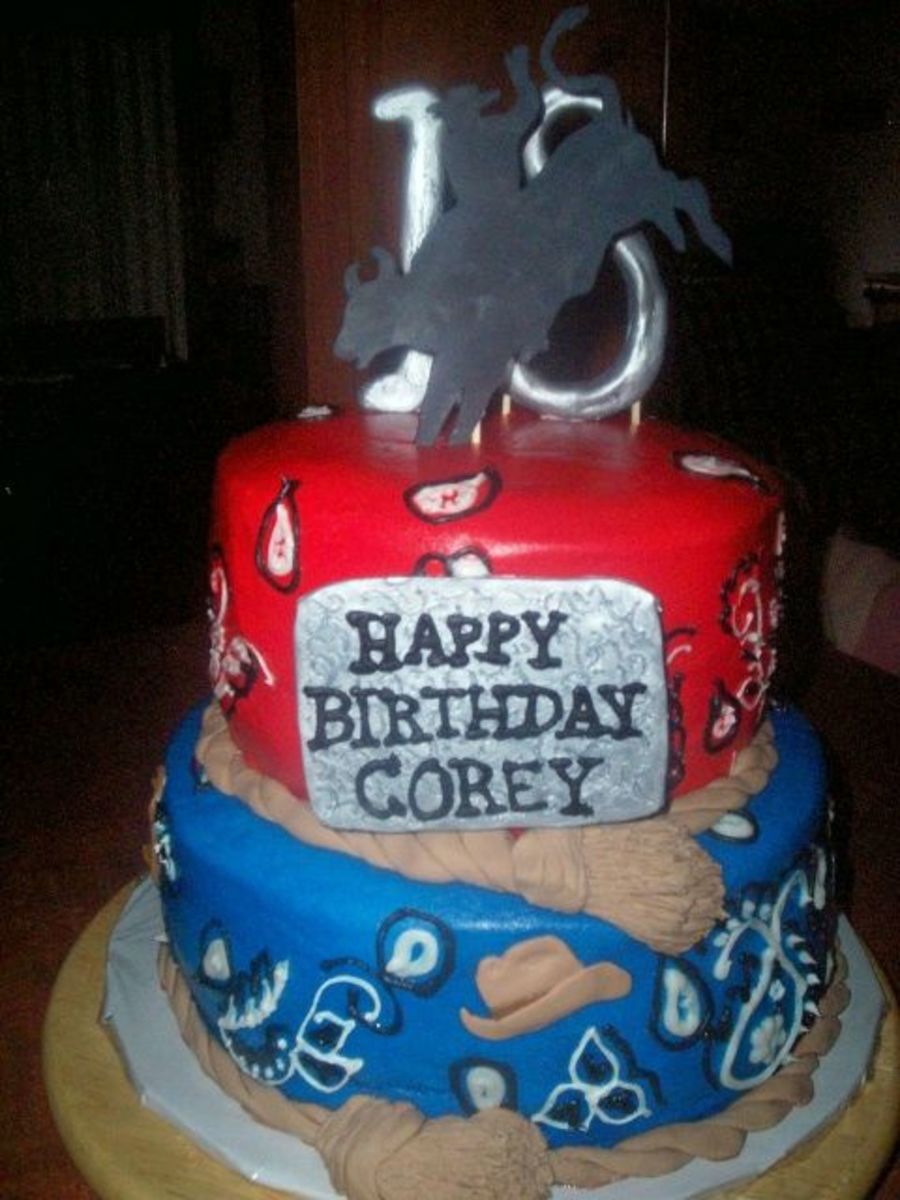 Bull Rider - CakeCentral.com