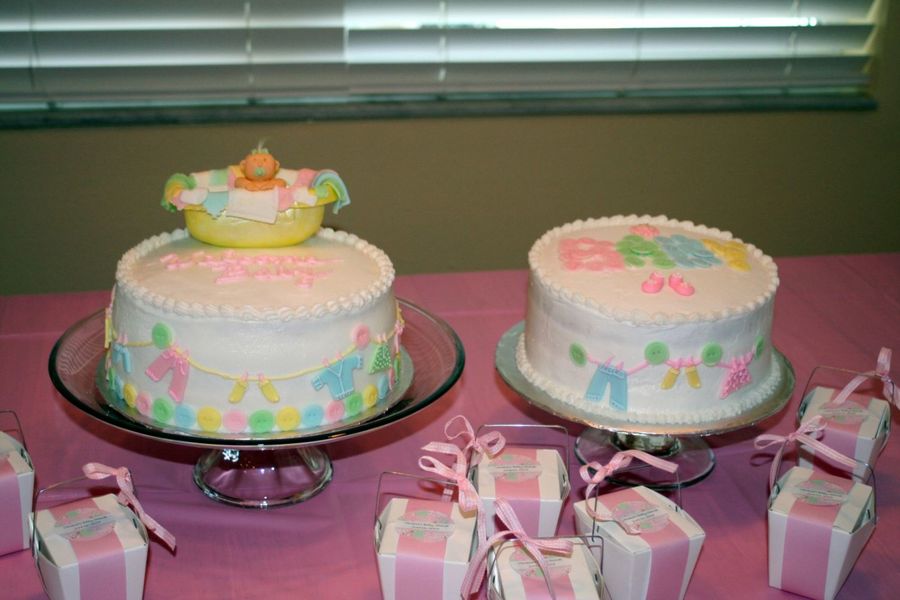 Cakes Side By Side - CakeCentral.com