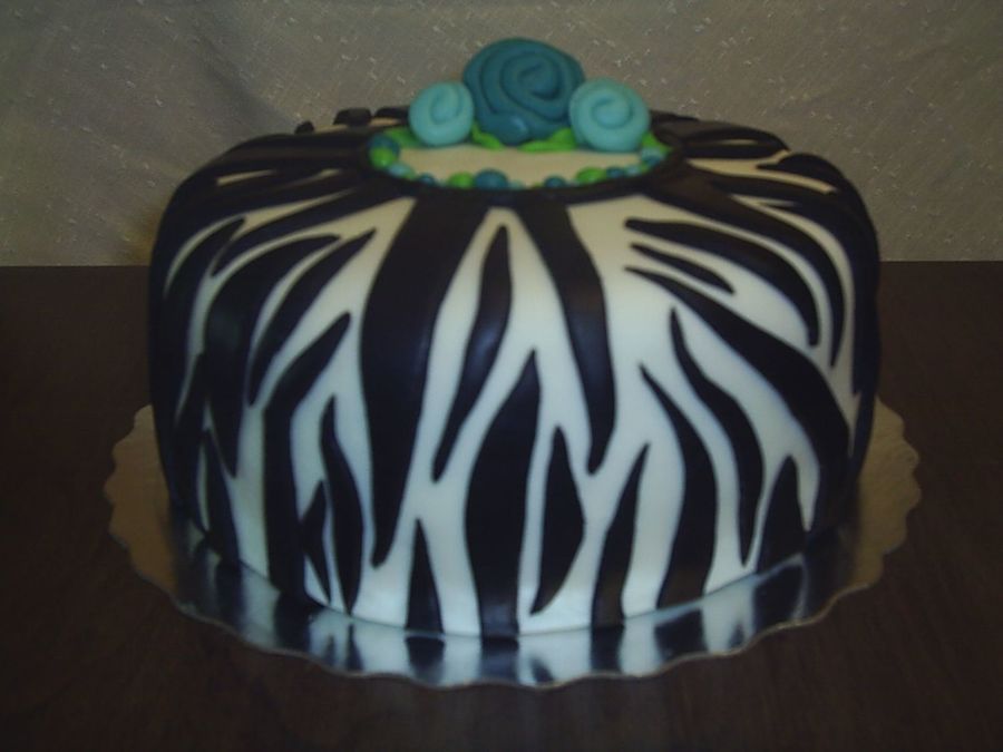 Zebra Print - CakeCentral.com