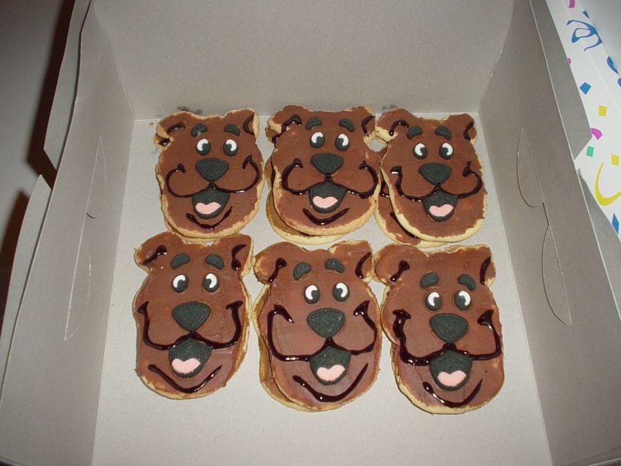 Scooby Doo Cookies - CakeCentral.com
