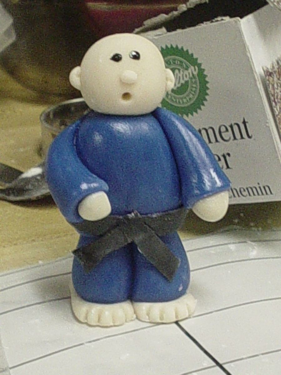 Jiu Jitsu Cake Topper - CakeCentral.com