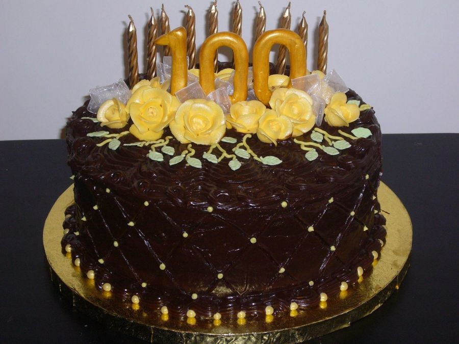 100Th Birthday Cake - CakeCentral.com