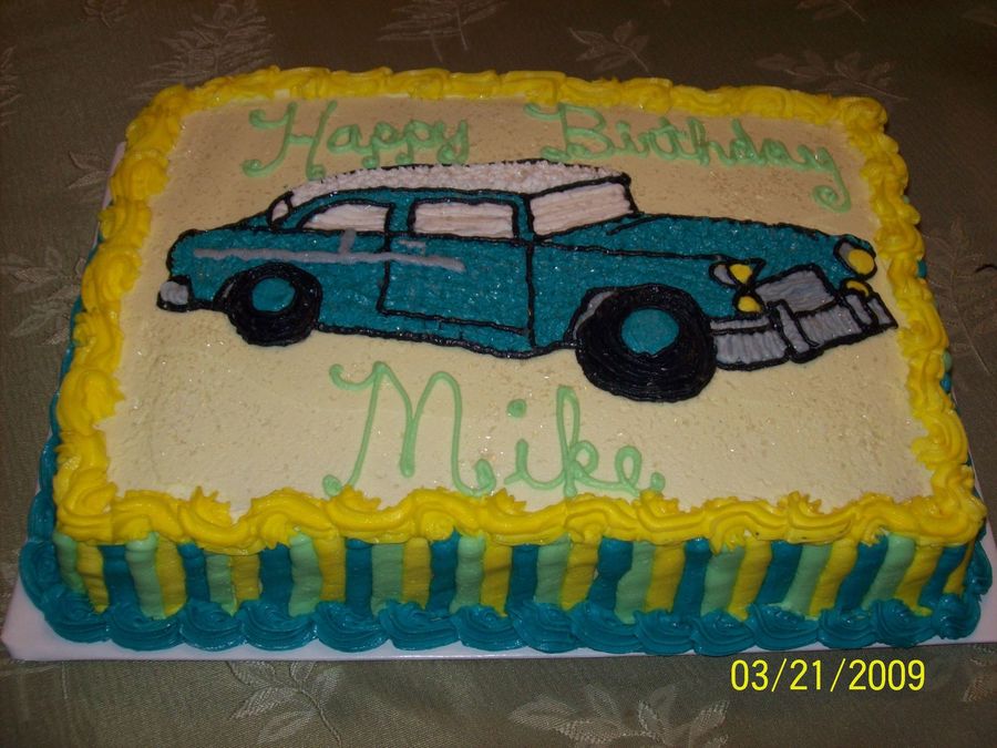 Chevy Car - CakeCentral.com