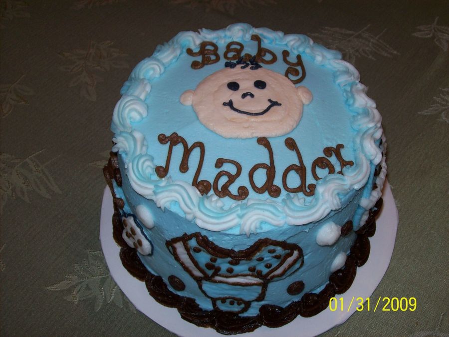 Baby Boy Cake - CakeCentral.com
