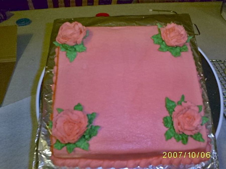 Practice Cake - CakeCentral.com