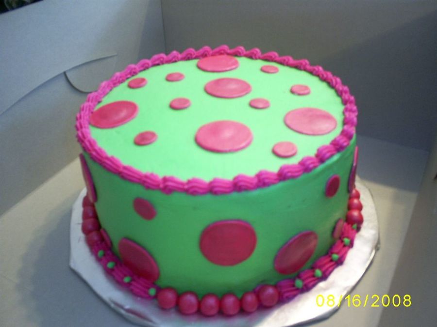 Polka Dot - CakeCentral.com