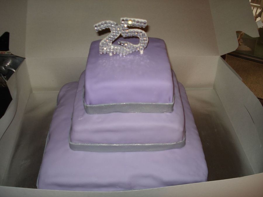 25Th Birthday Cake - CakeCentral.com