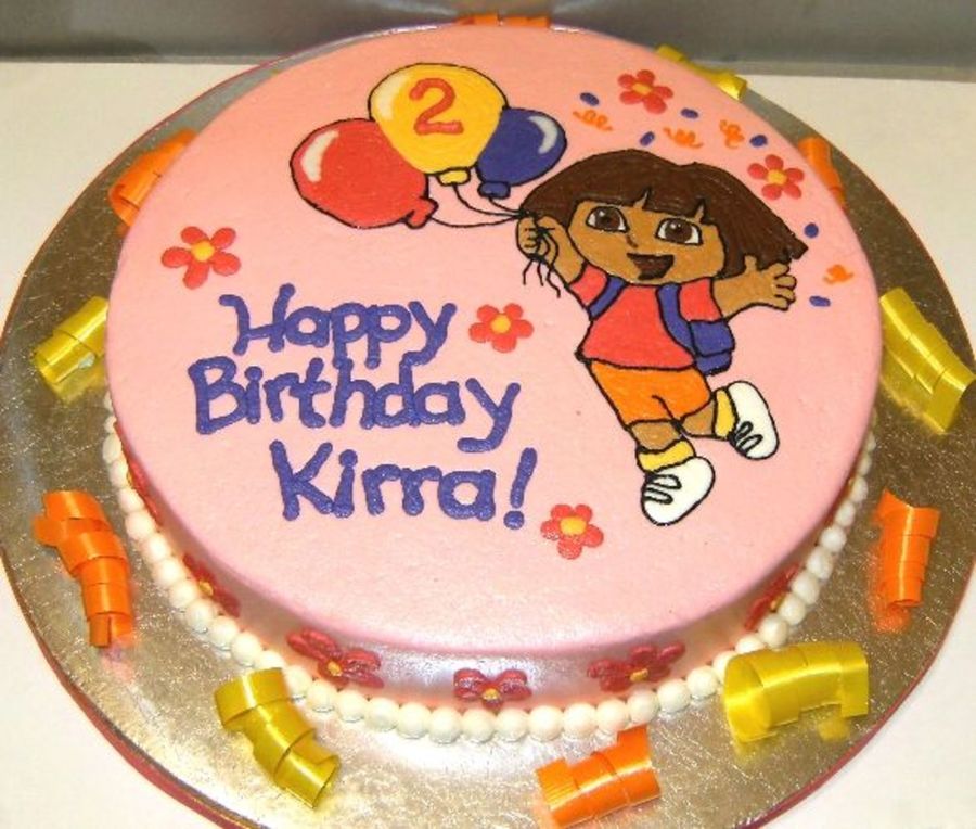 Dora Cake - CakeCentral.com