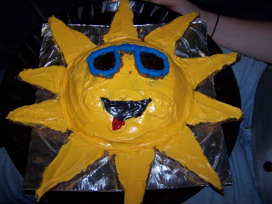 Sun Cake! - CakeCentral.com