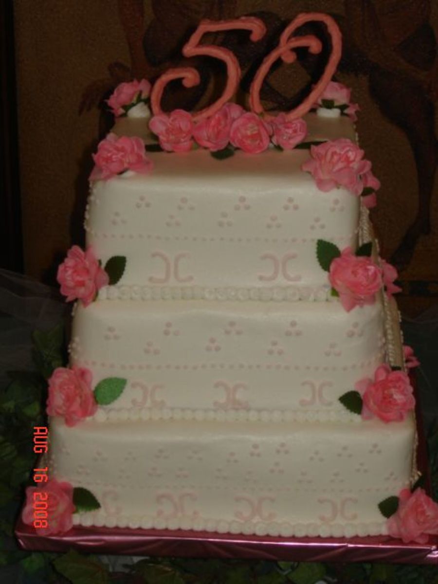 50Th Birthday Cake - CakeCentral.com