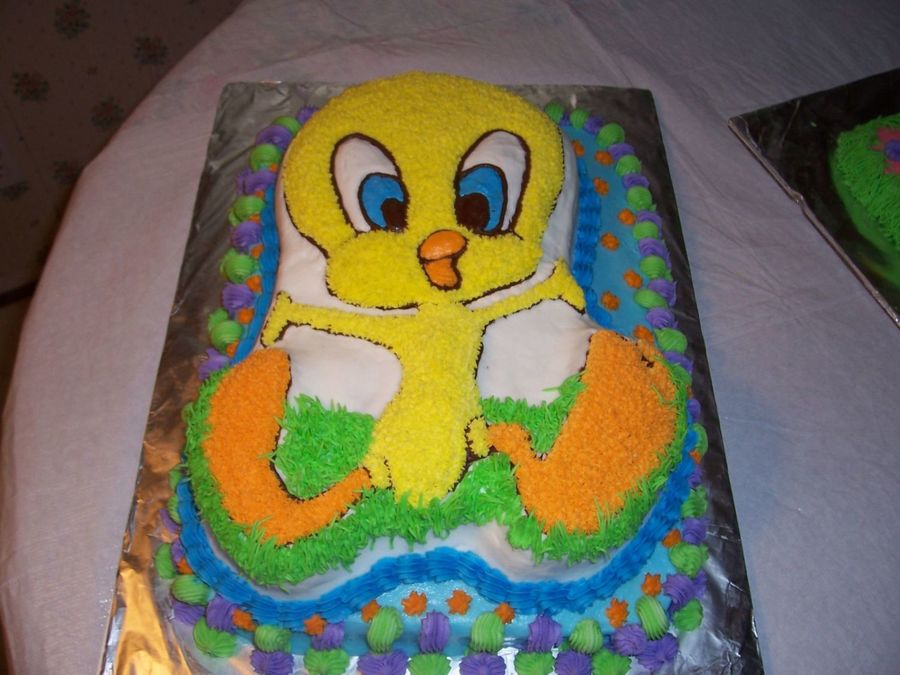 Tweety Cake - CakeCentral.com