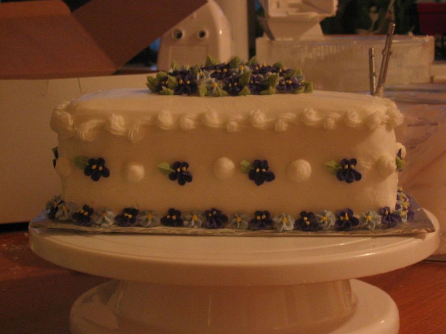 Violet Cake - CakeCentral.com