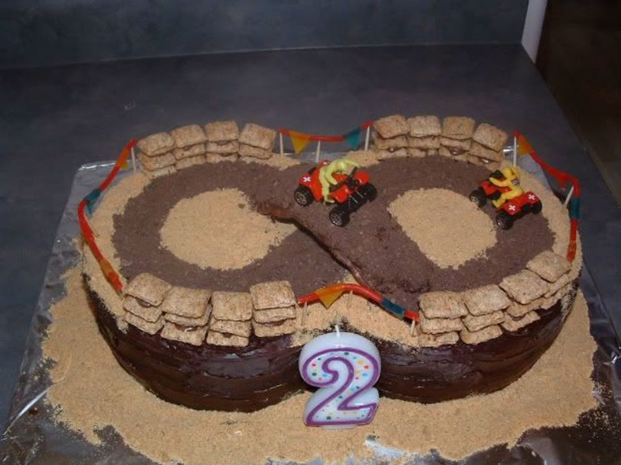 Race Track Cake - CakeCentral.com