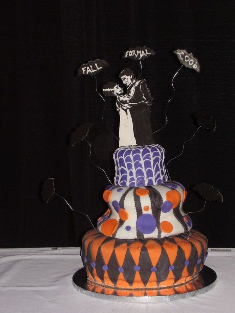 Fall Formal Cake - CakeCentral.com