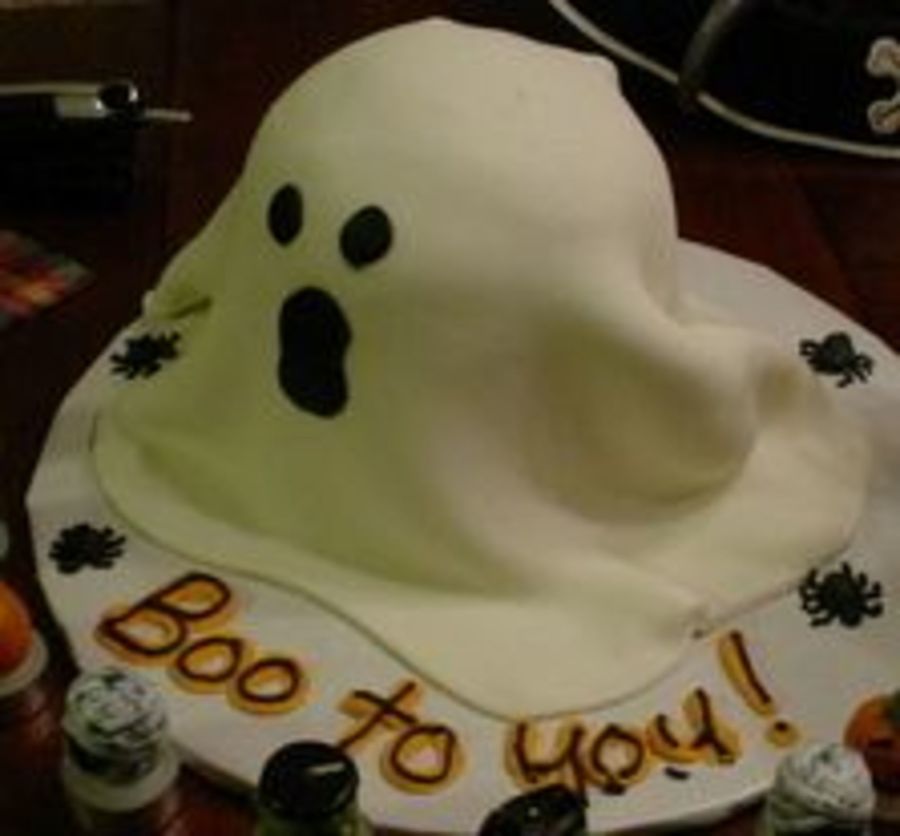 Ghost Cake - CakeCentral.com