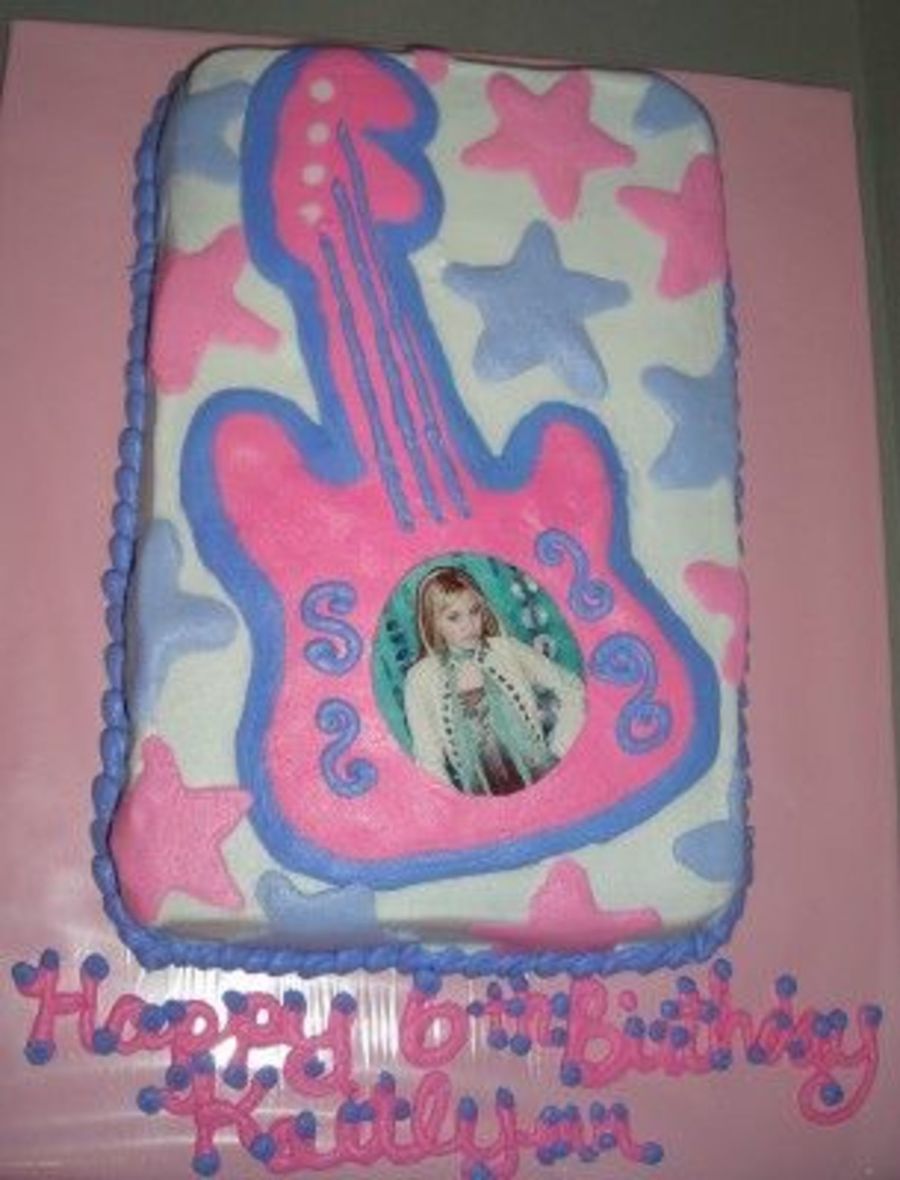 Simple Hannah Montanna - CakeCentral.com