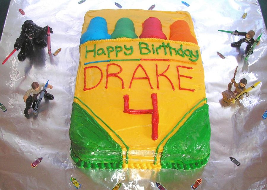 Crayon Cake - CakeCentral.com