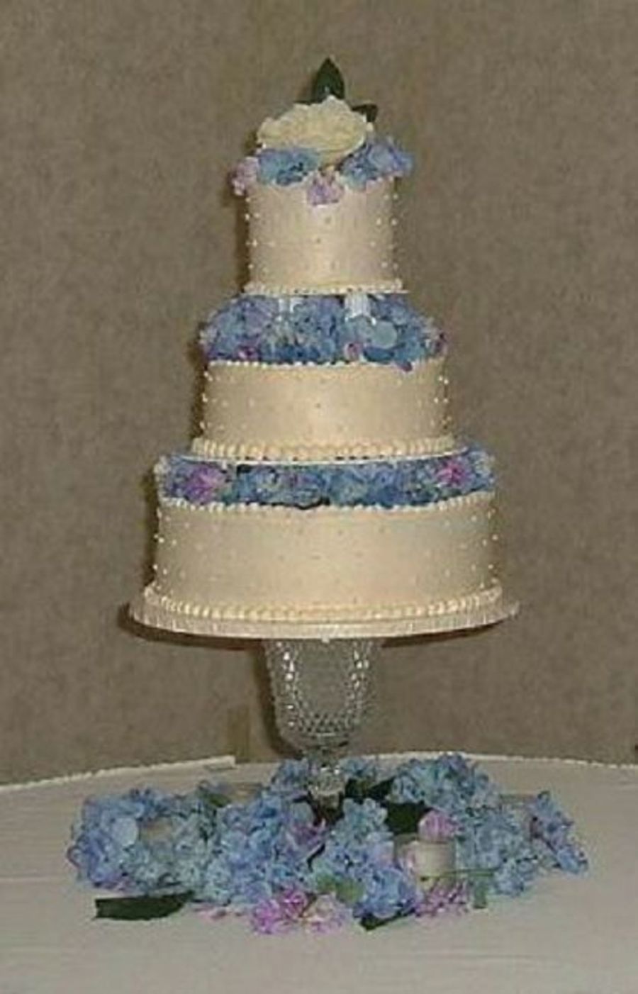 Blue Hydrangea - CakeCentral.com