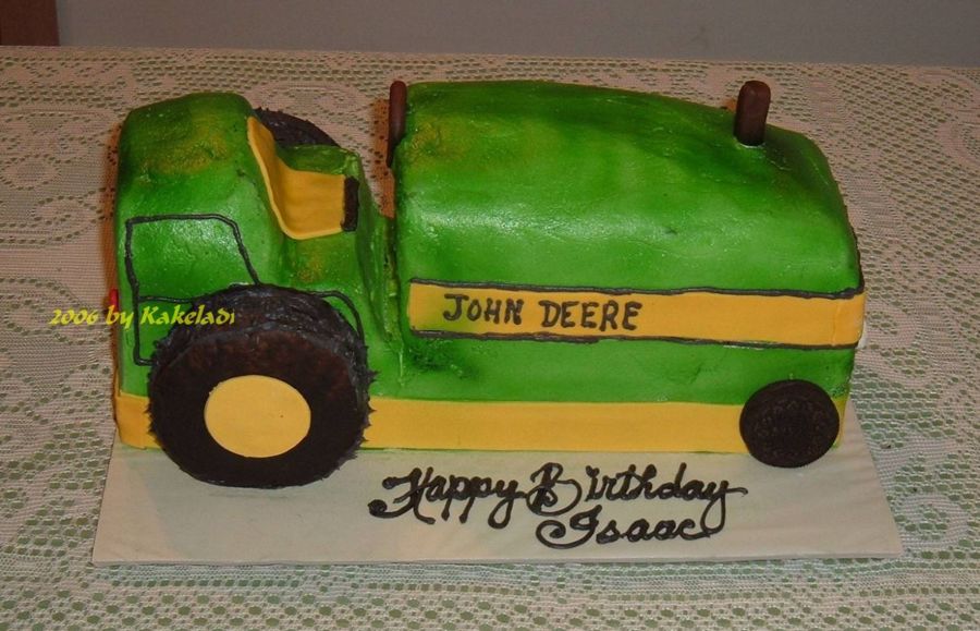 John Deere Tractor - CakeCentral.com