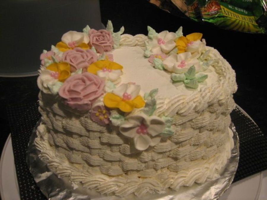 Basket Weave - CakeCentral.com