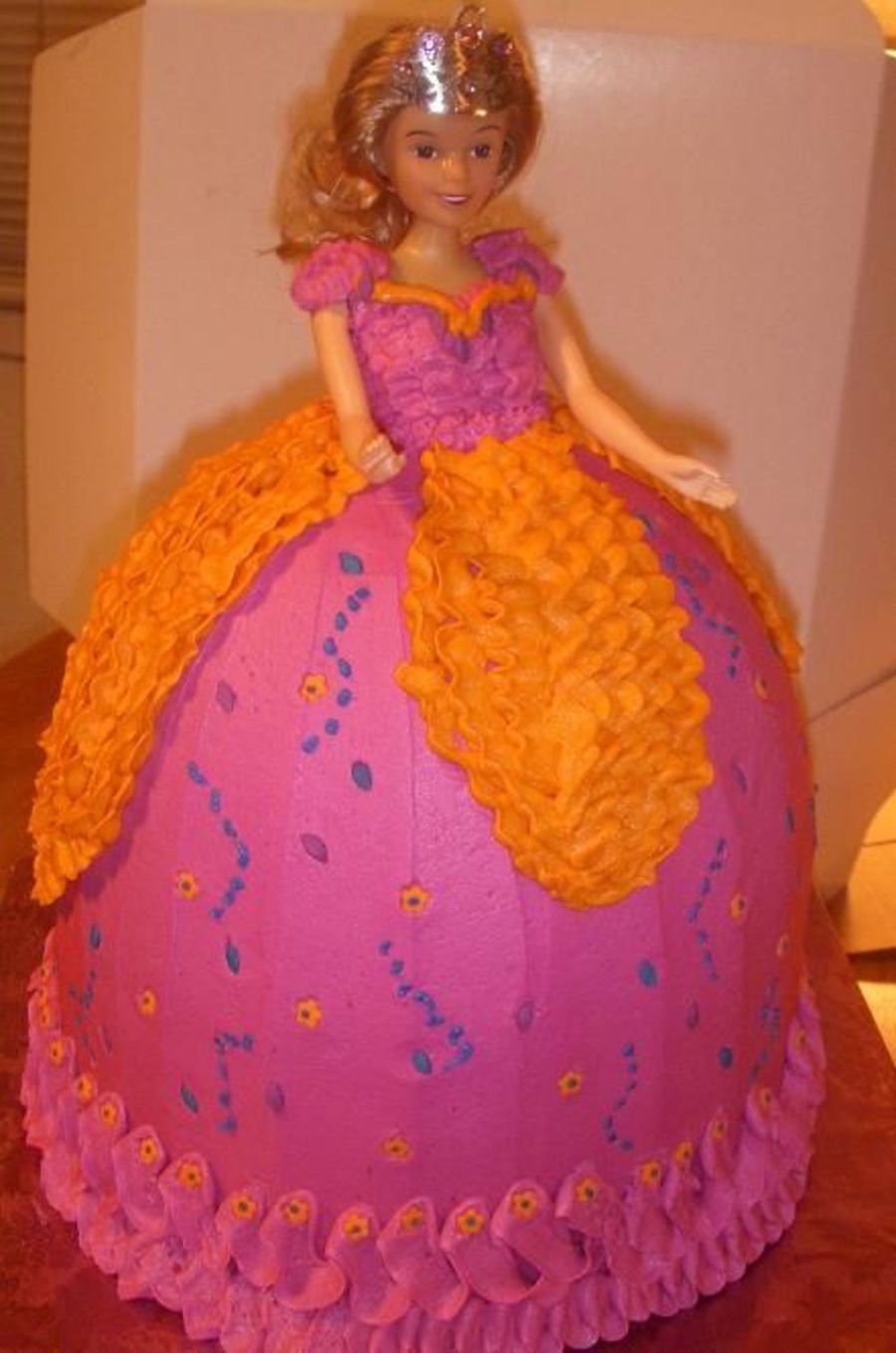 3D Diamond Castle Barbie Cake - CakeCentral.com