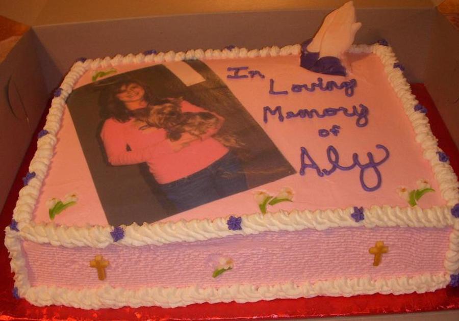 Memorial Cake - CakeCentral.com