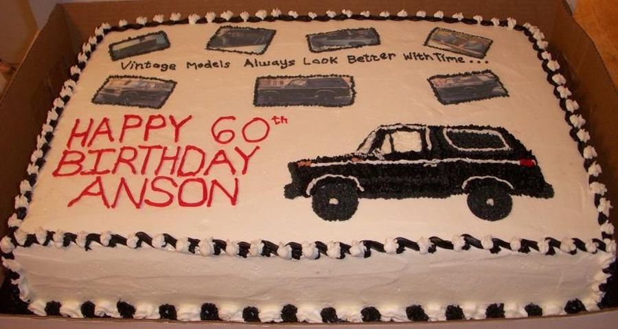 Ford Bronco Cake - CakeCentral.com