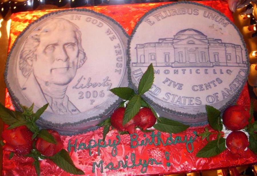 55 Nickel Cake - CakeCentral.com