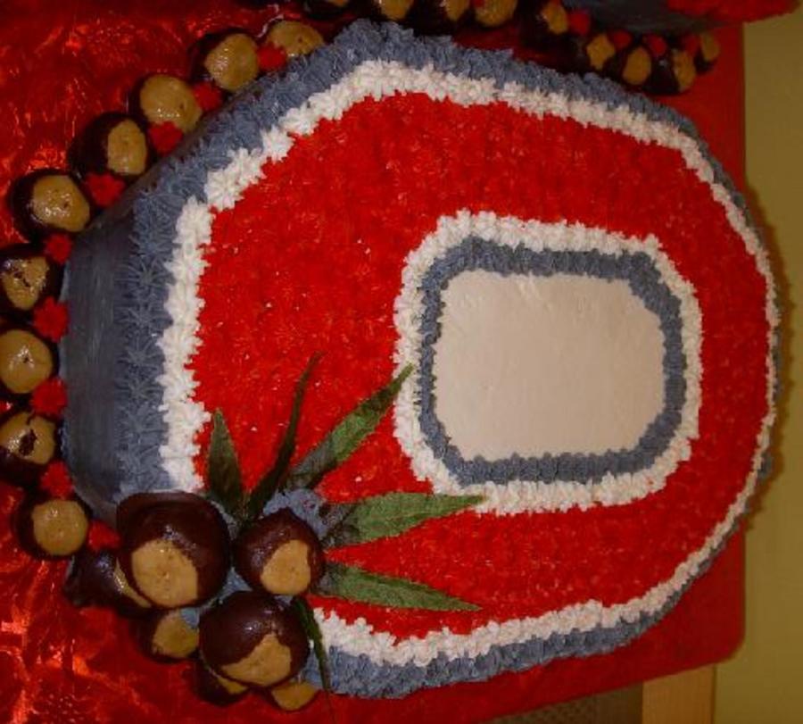 50Th Osu B-Day Cake - CakeCentral.com