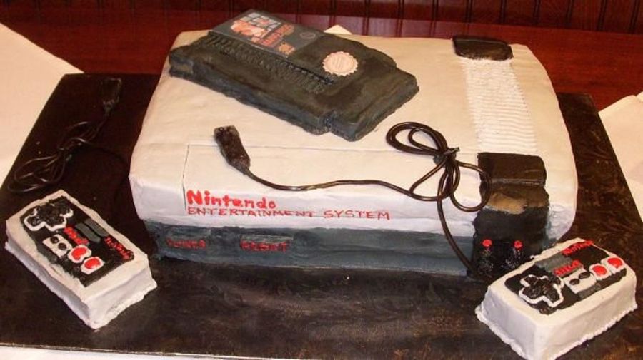 3D Nes Nintendo System - CakeCentral.com