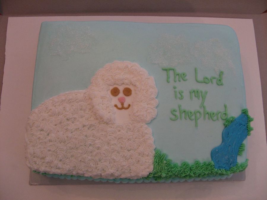 The Lord Is My Shepherd - CakeCentral.com