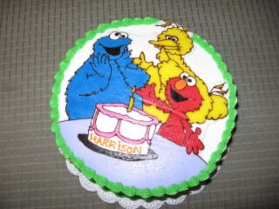 Sesame Street Fbct Cake - CakeCentral.com