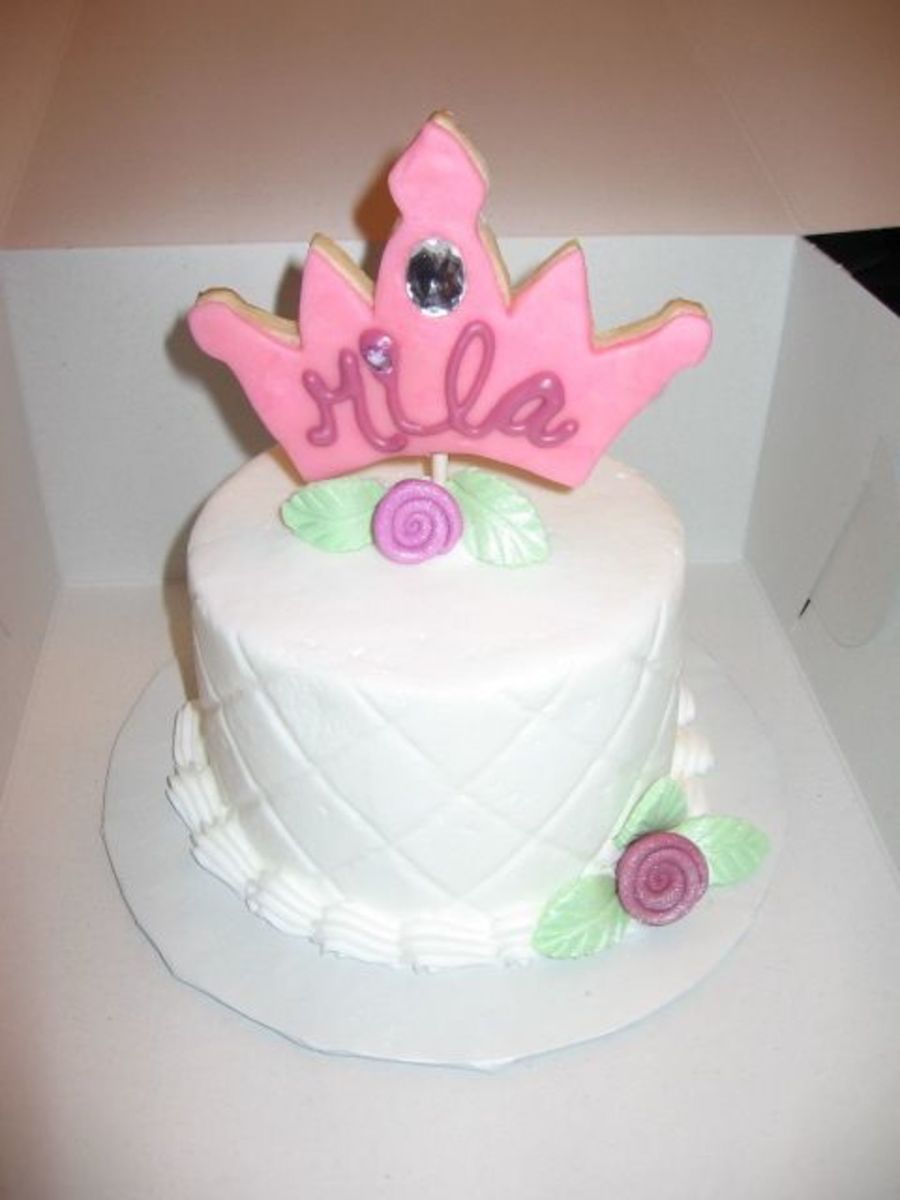 Smash Cake For Princess Cake - CakeCentral.com