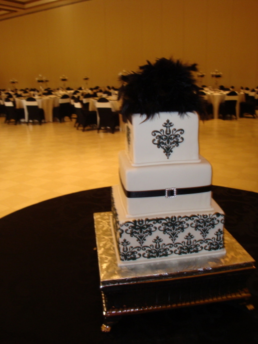 Kristina Wedding Cake - CakeCentral.com