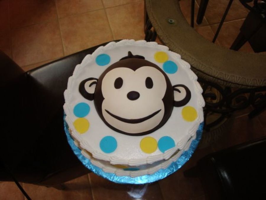 Mod Monkey Cake - CakeCentral.com