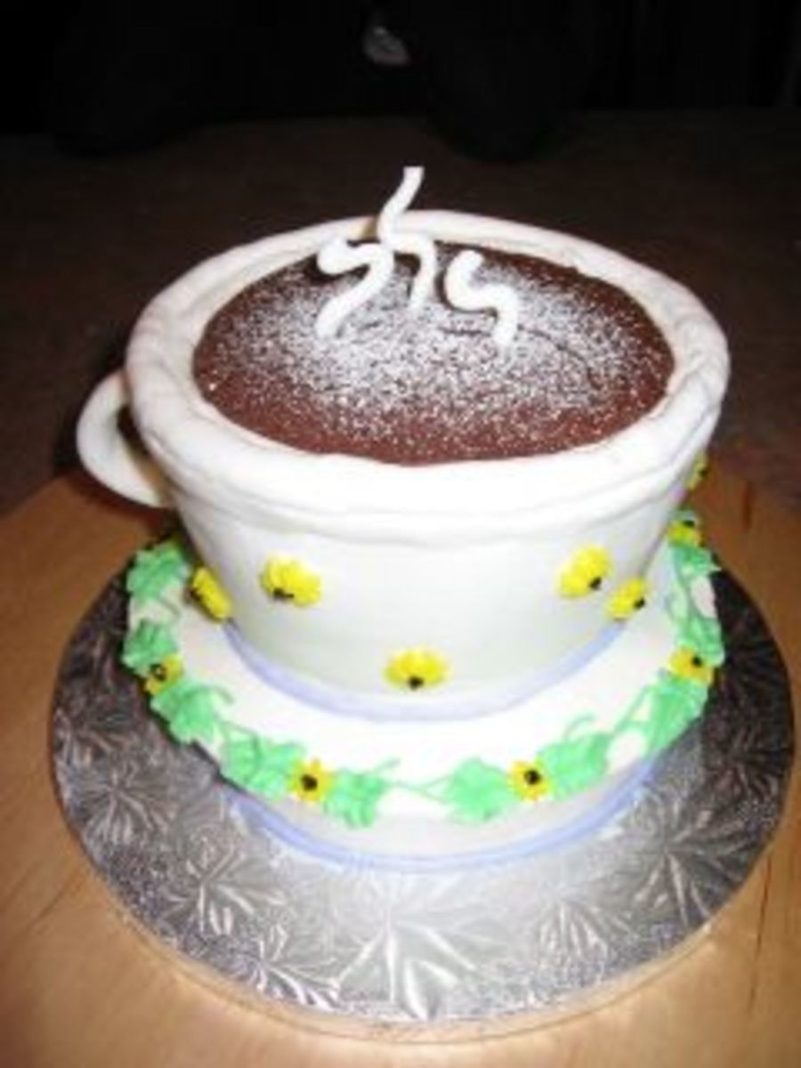 Capp Cup...i Know Looks Like A Plant! - CakeCentral.com