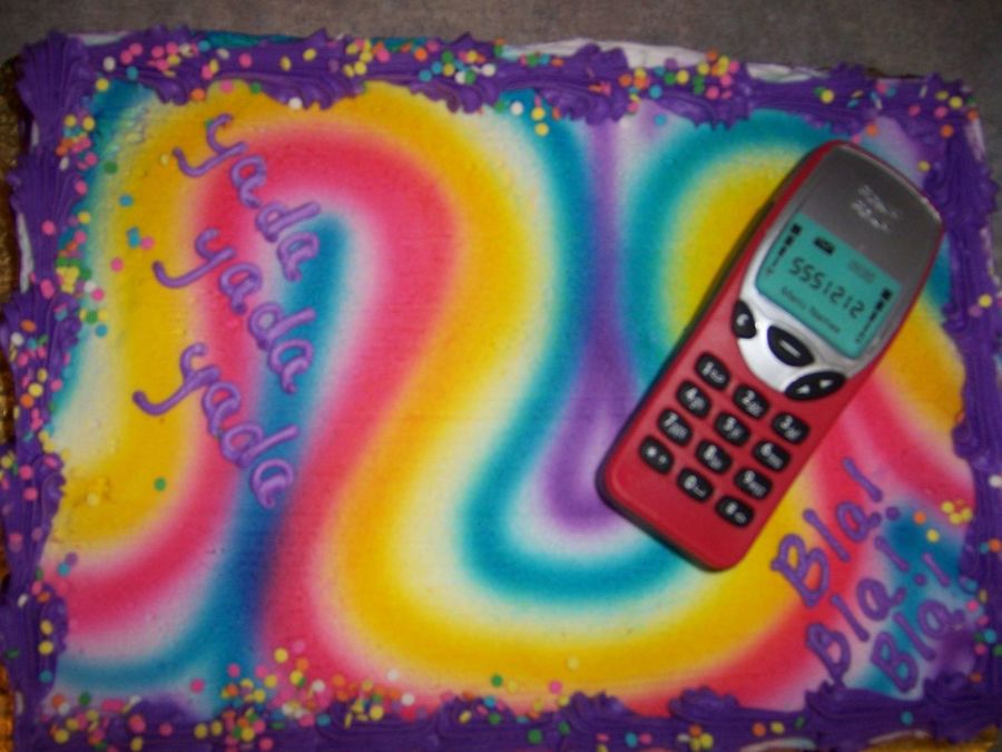 Cell Phone Cake - CakeCentral.com