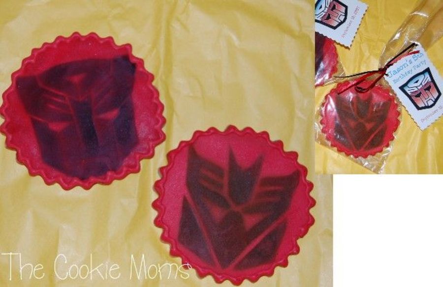 Transformer Cookies - CakeCentral.com