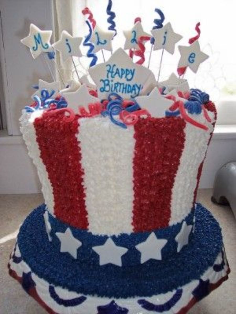 Independence Day Birthday - CakeCentral.com