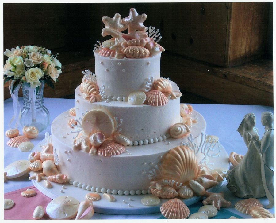 Sea Shells & Coral - CakeCentral.com