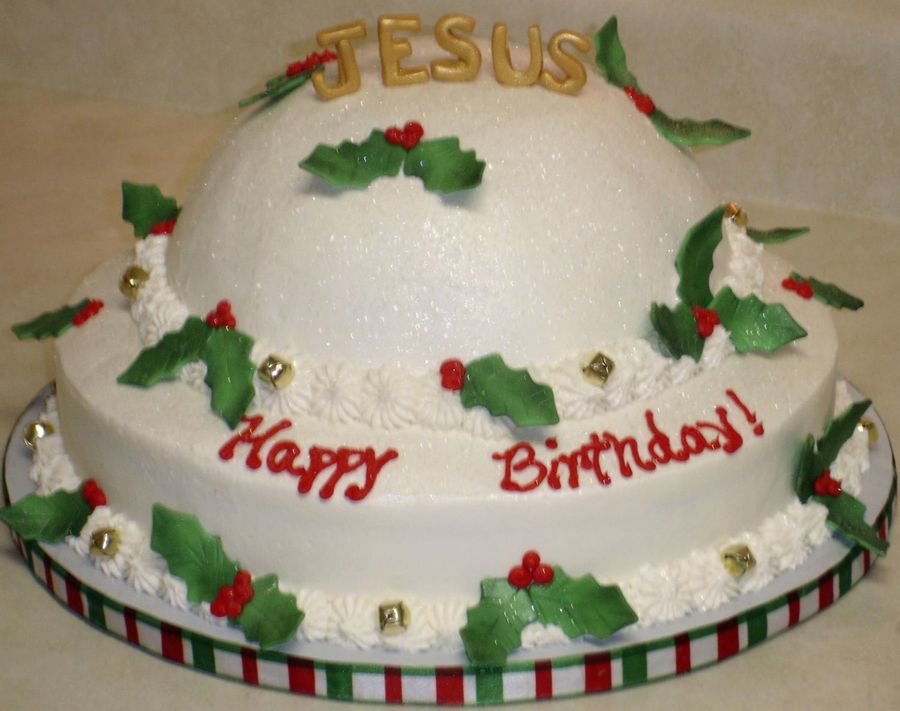 Jesus Birthday Cake - CakeCentral.com