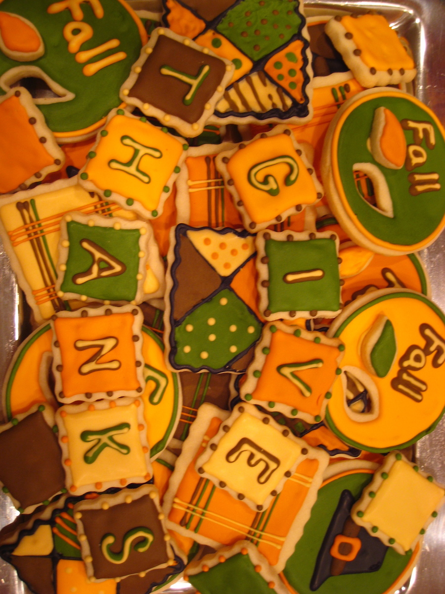 Give Thanks Cookies - CakeCentral.com