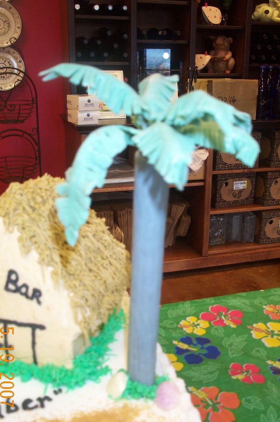 Under The Palm Trees - CakeCentral.com