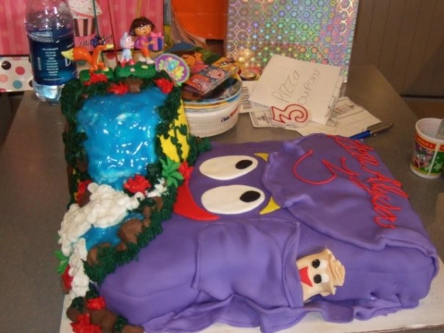 Dora The Explorer & Backpack - CakeCentral.com