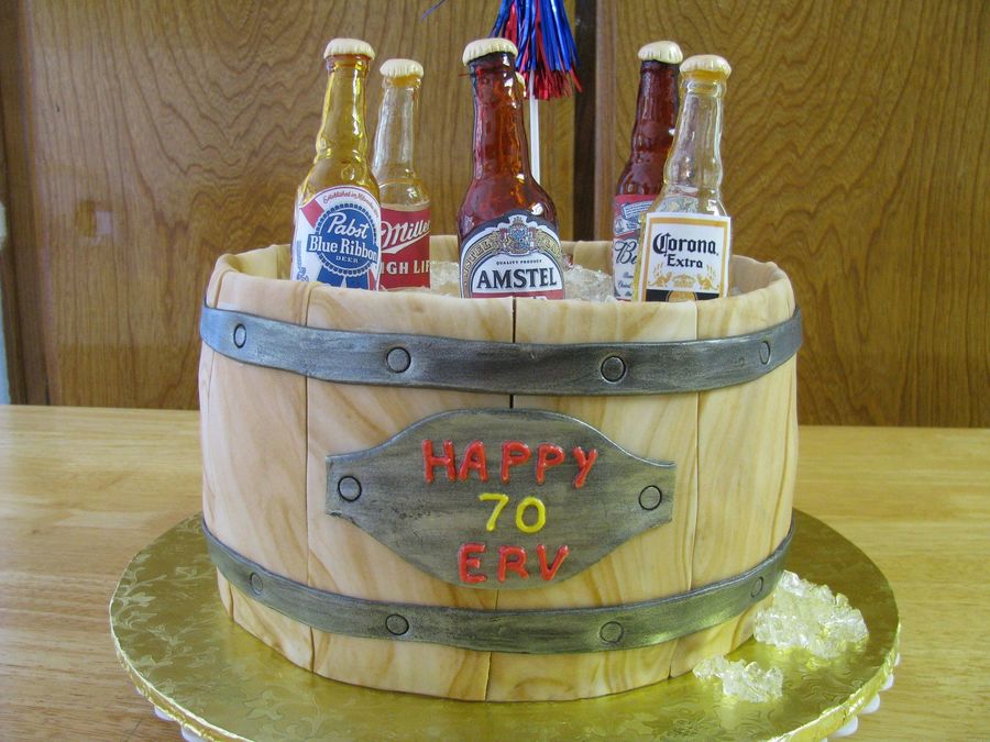 Beer Bottle Cake - CakeCentral.com