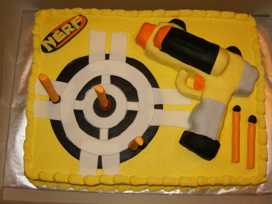 Nerf Birthday - CakeCentral.com