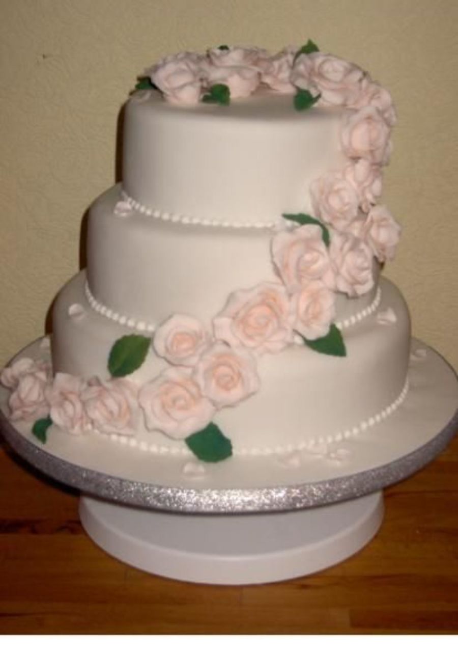 My Wedding Cake - CakeCentral.com