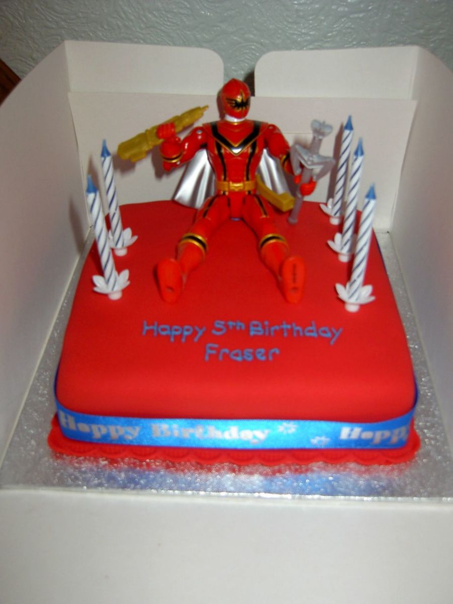 Power Rangers Cake - CakeCentral.com