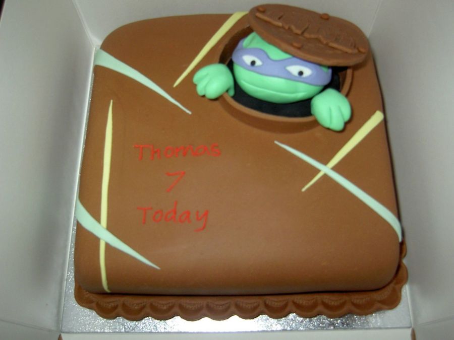 Tmnt Cake - CakeCentral.com